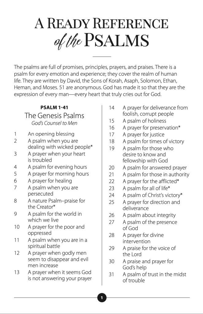 How to Study the Psalms - Enjoying the Journey