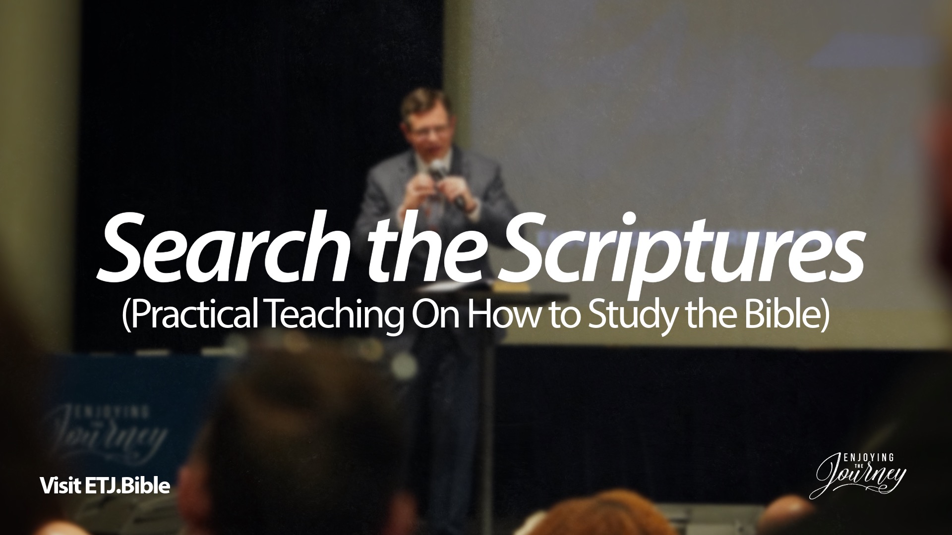 Search the Scriptures - Enjoying the Journey
