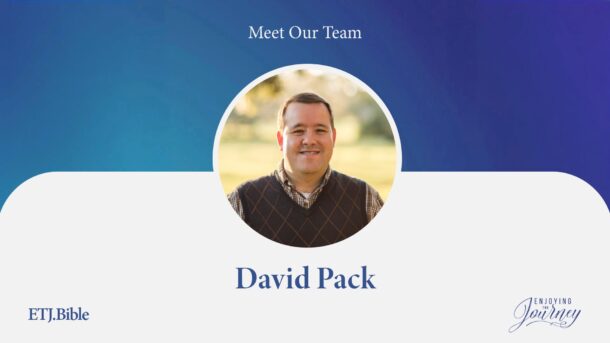 Meet the Team: David Pack - Enjoying the Journey